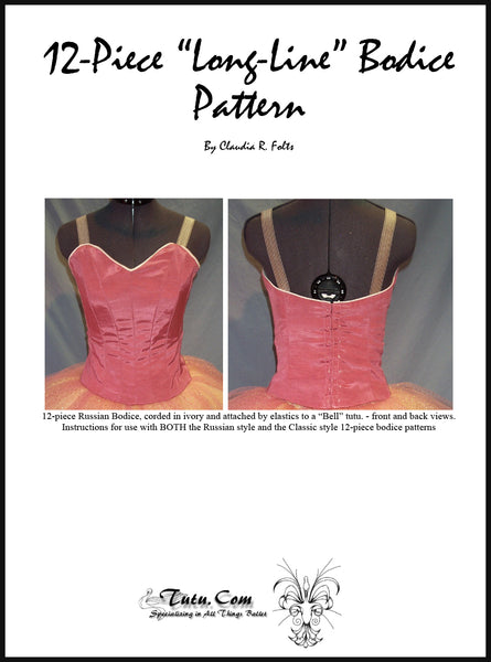 Bodice Kit: Adult 12 Piece Classic Bodice – Tutu.com